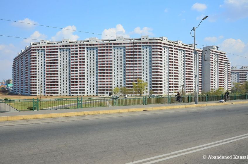 North Korean Apartment Buildings Solar Panel Boom Helping To Power N.