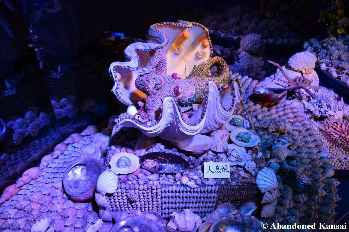 Mermaid Made From Shells | Abandoned Kansai